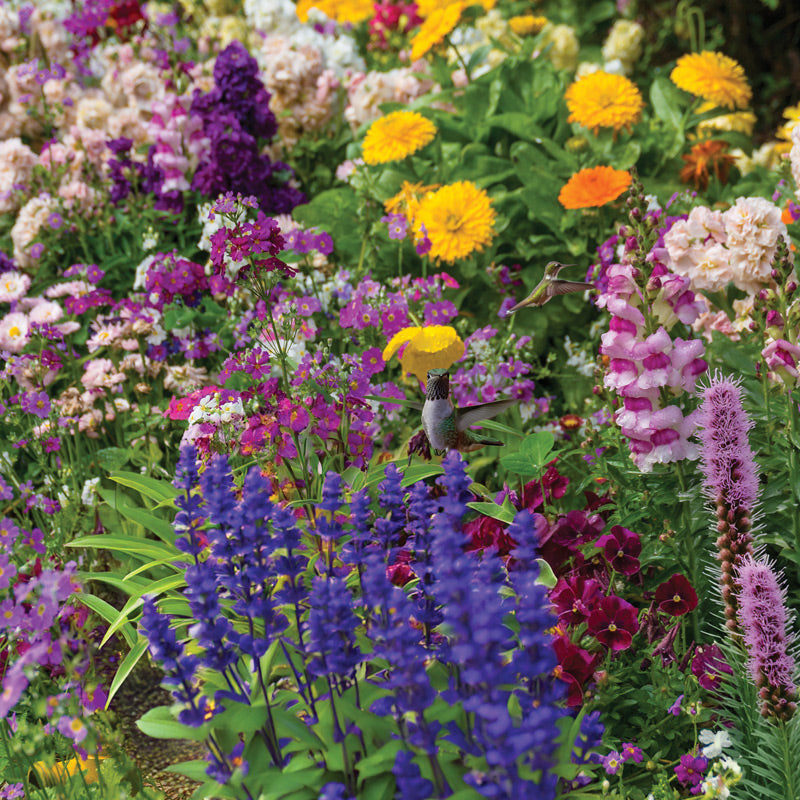 Hummingbird Haven Flower Garden Mat – IRaiseMore.com